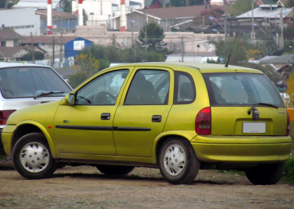 Chevrolet Corsa Hatch (GM 4200) 1.6 i (92 Hp)